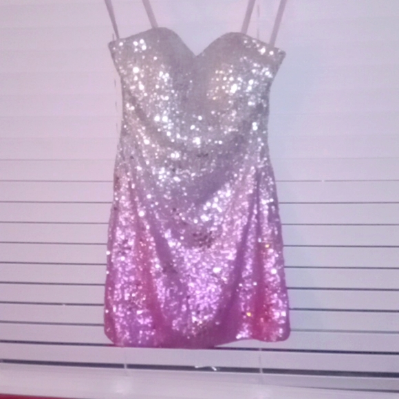 Blush prom | Dresses | Womans Blush Prom By Alexia Brand Ombre Dress ...